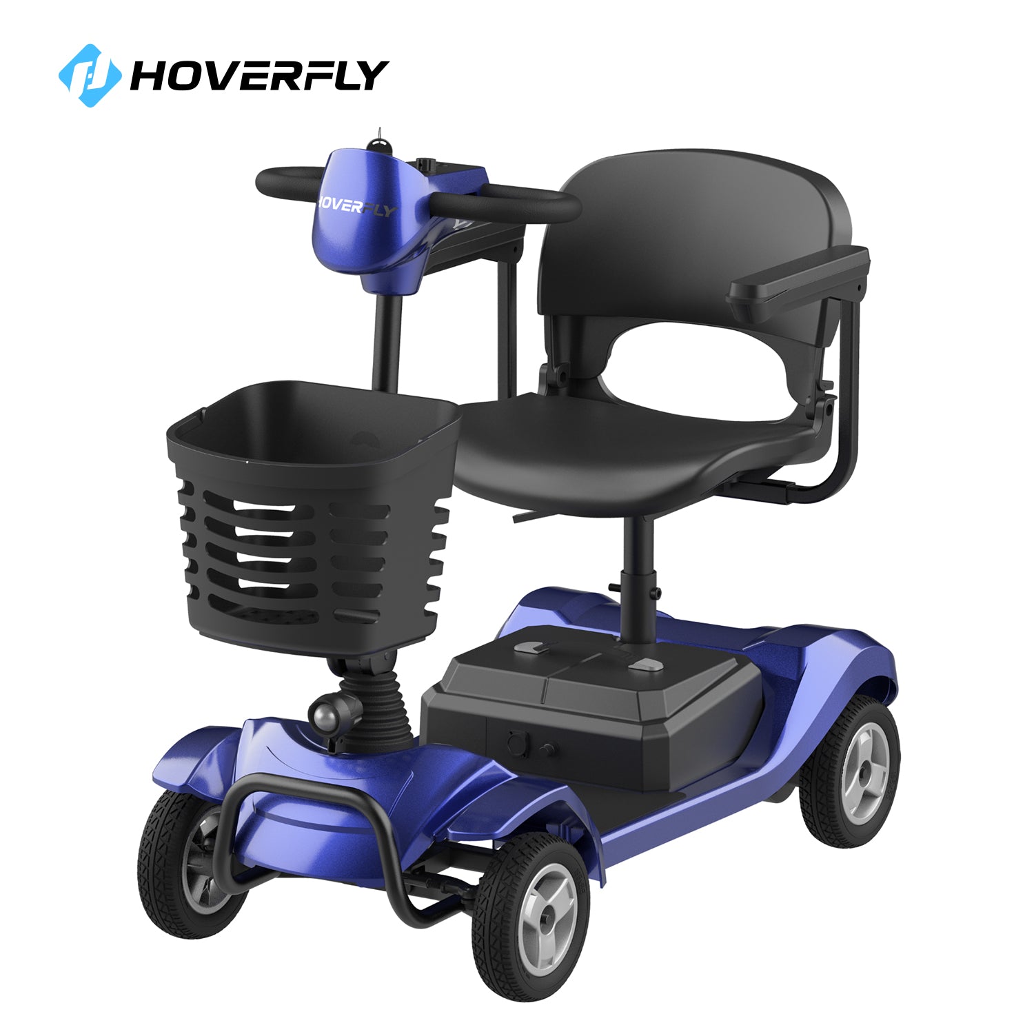 Hoverfly T4 Electric Four-wheel Mobility Scooter 9" 3.2MPH | 12.5Miles Range