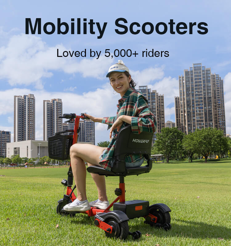 Affordable and Long Range Mobility Scooters for Seniors | Hoverflys