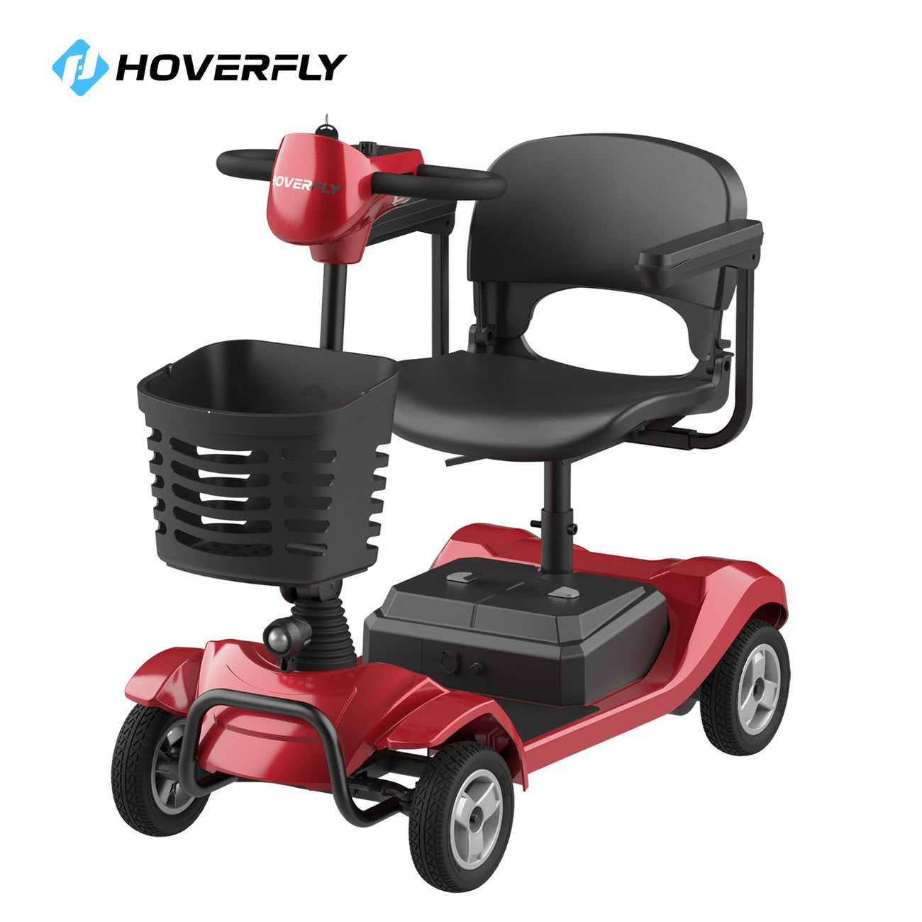 Hoverfly T4 Electric Four-wheel Mobility Scooter 9" 3.2MPH | 12.5Miles ...