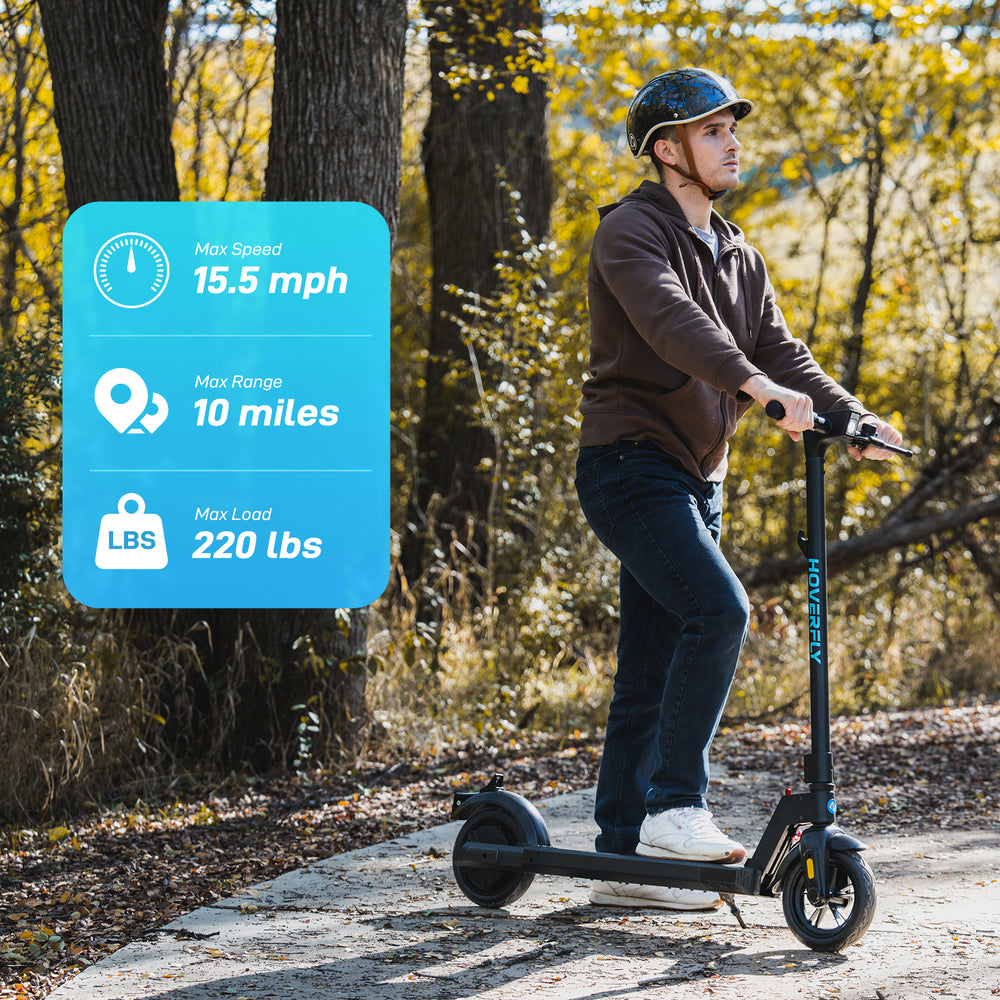 Hoverfly X1 Electric Scooter for Teens, 15.5MPH & 10 Mile Range, 31lbs ...